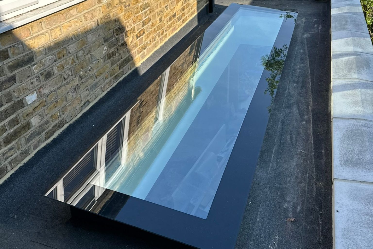 Flat Roof Window 1200x1200 mm, in stock - Skylights1.co.uk