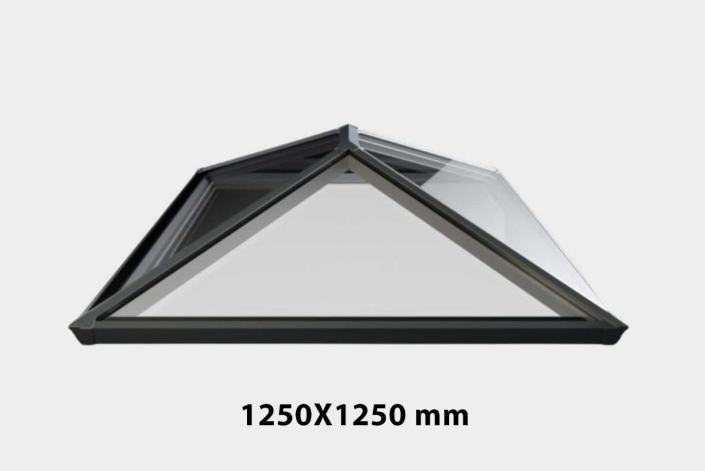 Square Roof Lantern 1250 x 1250mm, in stock