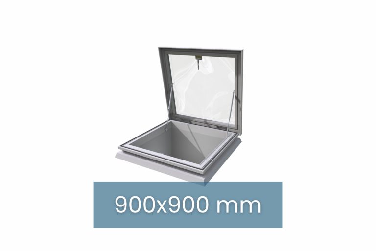 Polycarbonate Dome Rooflight Access Hatch 900 x 900 mm - Skylights1.co.uk