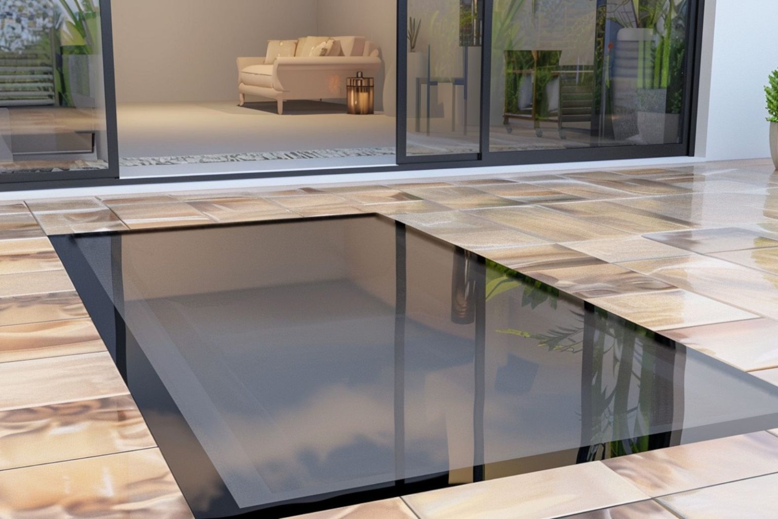 Custom Size Framed Walk-On Skylight | Skylights1