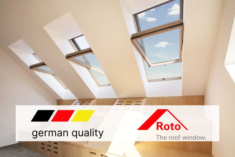 Roto Pitched Roof Window Center-Pivot 74 x 140 cm PVC